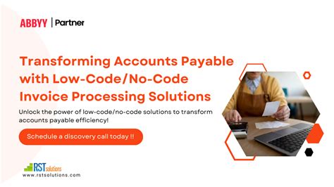Transforming Accounts Payable with Low-Code/No-Code Invoice Processing Solutions