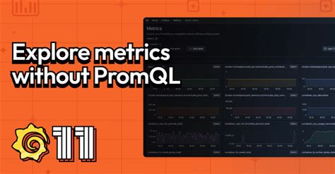How To Explore Metrics Without Promql Queries