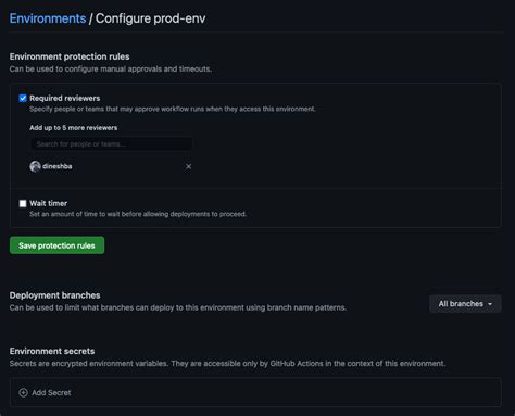 Github Actions With Manual Approval Jobs Dinesh Tech Bytes