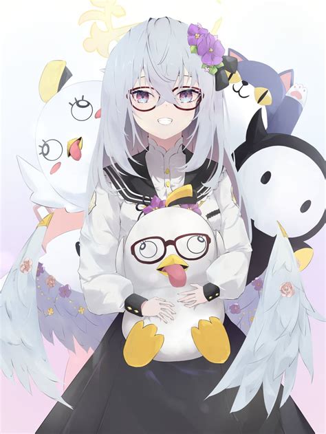 Azusa And Peroro Blue Archive Drawn By Muu Danbooru