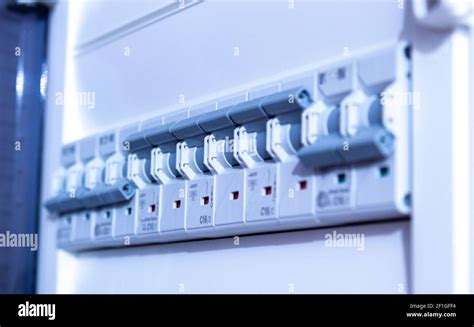 Electrical Circuit Controller Electrical Installation Concept Stock