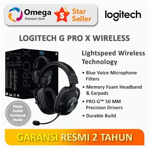 Jual Logitech G Pro X Wireless Lightspeed Headset Shopee Indonesia