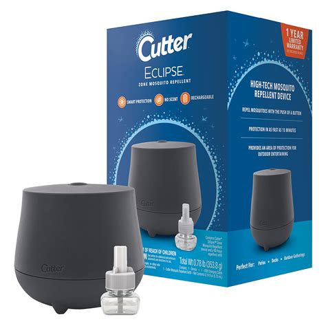 Cutter Eclipse Zone Mosquito Repellent Device Outdoor Diffuser For Effective Mosquito