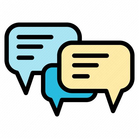 Communication Chat Bubble Message Mail Talk Conversation Icon Download On Iconfinder