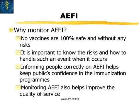 Ppt Adverse Events Following Immunization Aefi Powerpoint Presentation Id 6174875