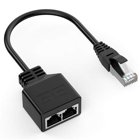 Ethernet Splitter Ethernet Splitter 1 To 2 Ethernet Splitter 1 Male To 2 Female Lan Ethernet