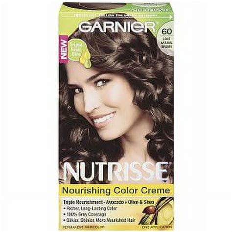 Garnier Nutrisse Acorn Natural Brown Permanent Nourishing Hair Color