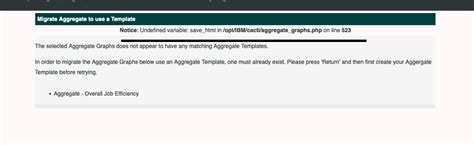 Undefined Variable Causes Notice When Migrating Aggregate Graphs · Issue 2763 · Cacticacti