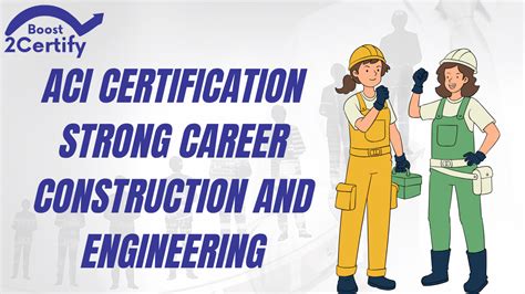 Aci Certification Strong Career Construction And Engineering