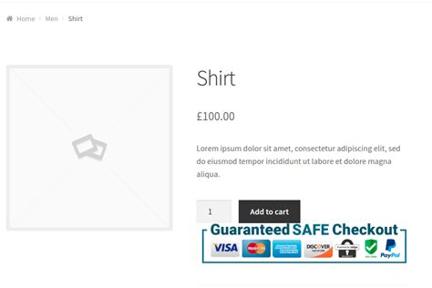 How To Add A Trust Seal In Woocommerce After Add To Cart Button Tyche