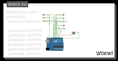 Pedestrian Wokwi ESP32 STM32 Arduino Simulator