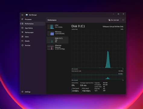 Closer Look At Windows S Upcoming Task Manager With Colours Dark Mode
