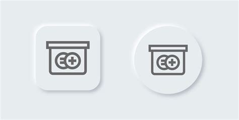 Math Line Icon In Neomorphic Design Style Education Signs Vector Illustration 33848580 Vector