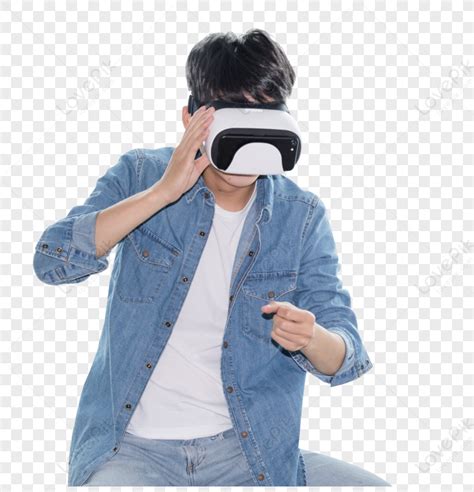 한 사람이 안경을 쓰고 가상 Png 일러스트 무료 다운로드 Lovepik