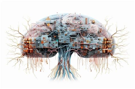 premium photo futuristic machine learning visualization