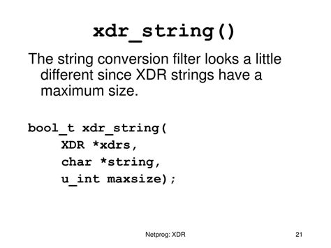 Ppt Xdr External Data Representation Powerpoint Presentation Free Download Id6782355