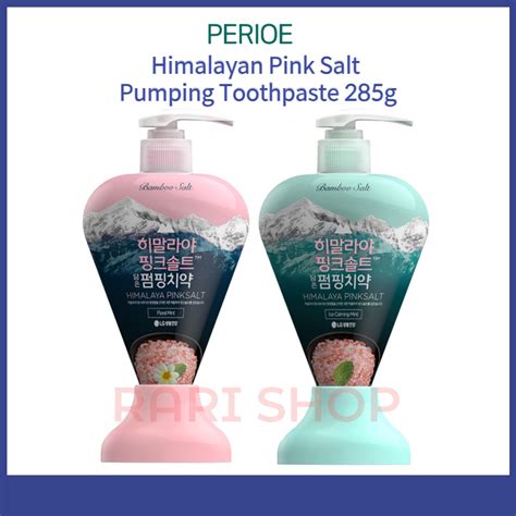 [PERIOE] Himalayan Pink Salt Pumping Toothpaste 285g (Ice Calming Mint ...