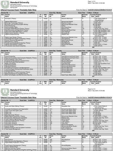 Mid Term Fest Pdf Bachelor Of Science Computing