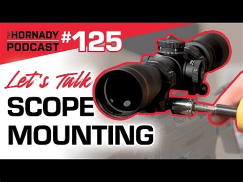 How To Properly Mount A Scope