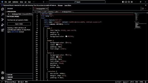 Landingpage Html Css Interniq Jubedha Basha