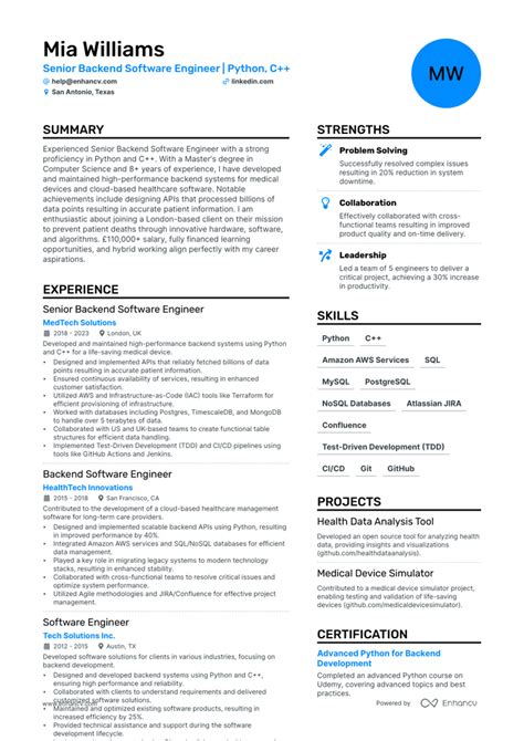 5 Aws Lambda Resume Examples And Guide For 2023