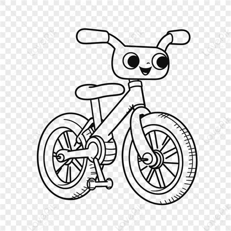 자전거 색칠 페이지 개요 스케치 그림의 귀여운 그림 벡터선 그리기라인 아트 Png 일러스트 무료 다운로드 Lovepik