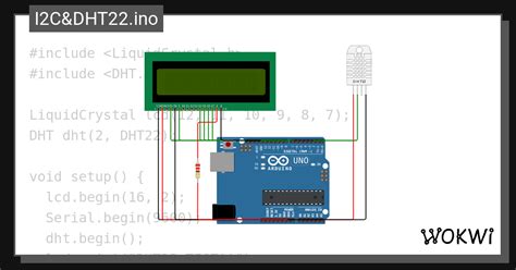 I C DHT Ino Wokwi ESP STM Arduino Simulator