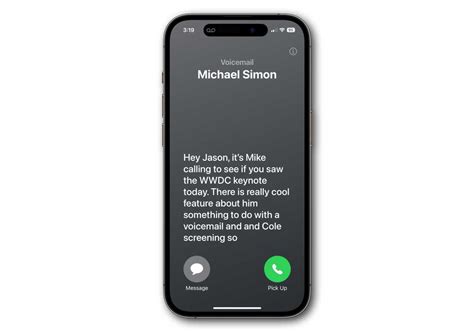 Ios 17 How To Use Live Voicemail To Transcribe Incoming Calls Macworld