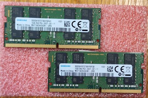 32gb 2x 16gb Samsung Pc4 2400t 2x16gb Ddr4 2400mhz Sodimm Aukro