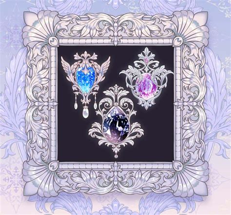 판타지 웹툰 일러스트를 위한 장식 소재 브러쉬 프레임 텀블벅 크리에이터를 위한 크라우드펀딩