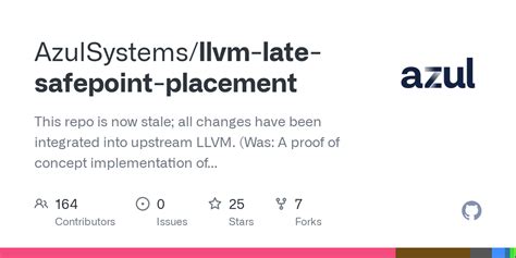 code for late safepoint placement available llvm dev list archives llvm discussion forums