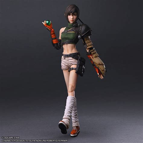 Play Arts Kai Ffvii Rebirth Yuffie Figure Leaps Into Action Siliconera