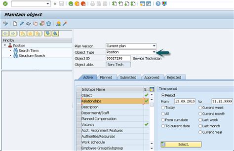 Sap Hr Maintaining Relationships