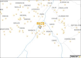 Muzo Colombia Map