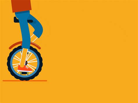 Unicycle Rubberhose Rig Unicycle Motion Graphics Inspiration Motion Design