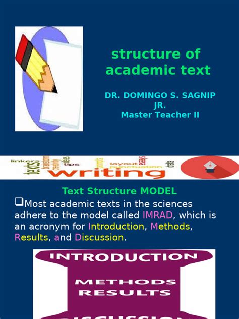 Lesson In Structure Of Academic Text Pdf