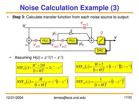 PPT THERMAL NOISE ESTIMATION IN SWITCHED CAPACITOR CIRCUITS PowerPoint Presentation ID