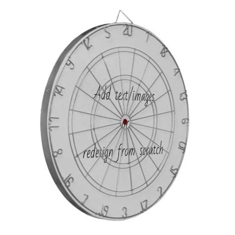 Create Your Own Dart Board Zazzle