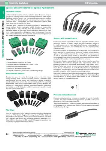 Pepperl Fuchs Proximity Sensor For Industrial At ₹ 390 Piece In Palakkad