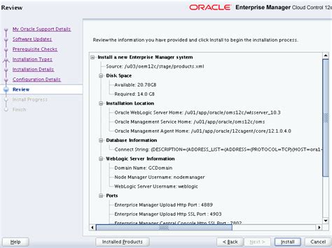 OEM C Cloud Control Installation On Linux Shivananda Rao