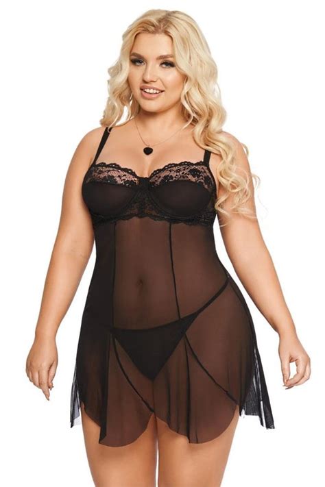 Softline Plus Size Chemise String 1895