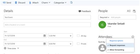 Microsoft Graph Api Responserequested Attribute In Update Event