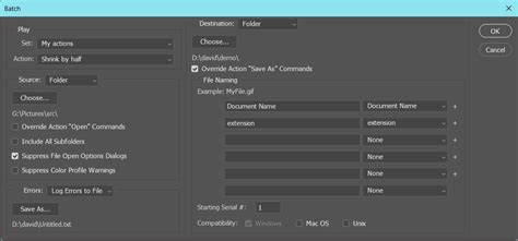 Batch Processing Not Working Adobe Community 14084382