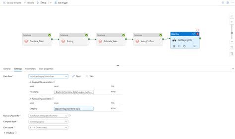 Azure Databricks How To Use Pipeline Parameters In Df Data Flow