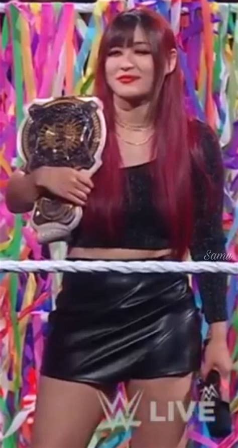 Iyo Sky Looking Sexy And Hot In Her Skirt On Raw 1 By Dragonmatt600 On