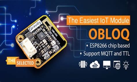 Gravity Uart Obloq Iot Module Microsoft Azure Dfrobot