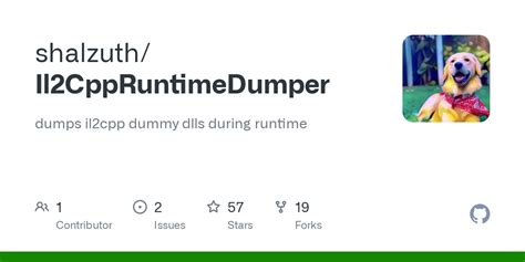 GitHub Shalzuth Il2CppRuntimeDumper Dumps Il2cpp Dummy Dlls During Runtime