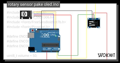 Rotary Sensor Pake O Wokwi Esp32 Stm32 Arduino Simulator
