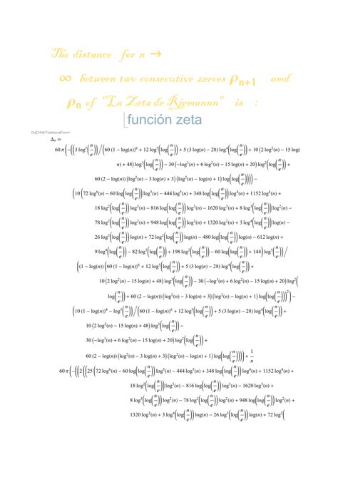 Pdf The Distance Between Any Two Consecutive Zeros Of The Zeta