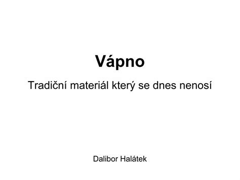pdf vapno prezentace hub dokumen tips